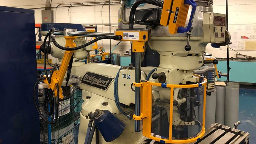 FAB Milling Machine Guard | PUWER Machinery Guarding