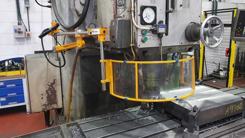 FAB Milling Machine Guard | PUWER Machinery Guarding