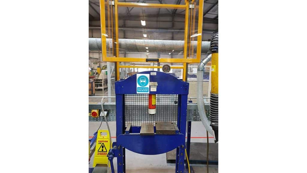 FVH Press Guard | PUWER Machinery Guarding